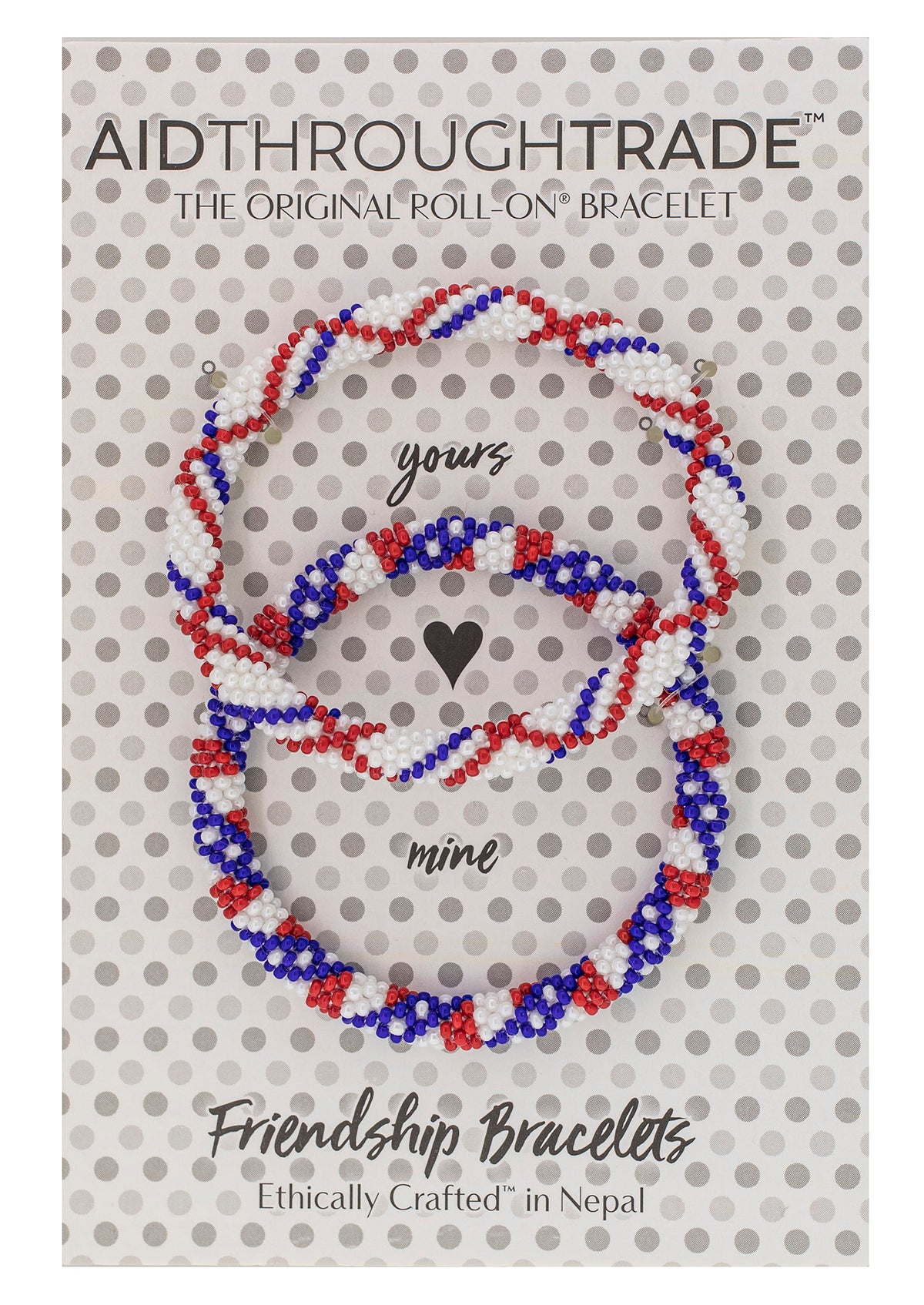 Roll-On® Friendship Bracelets Americana – Aid Through Trade - retail