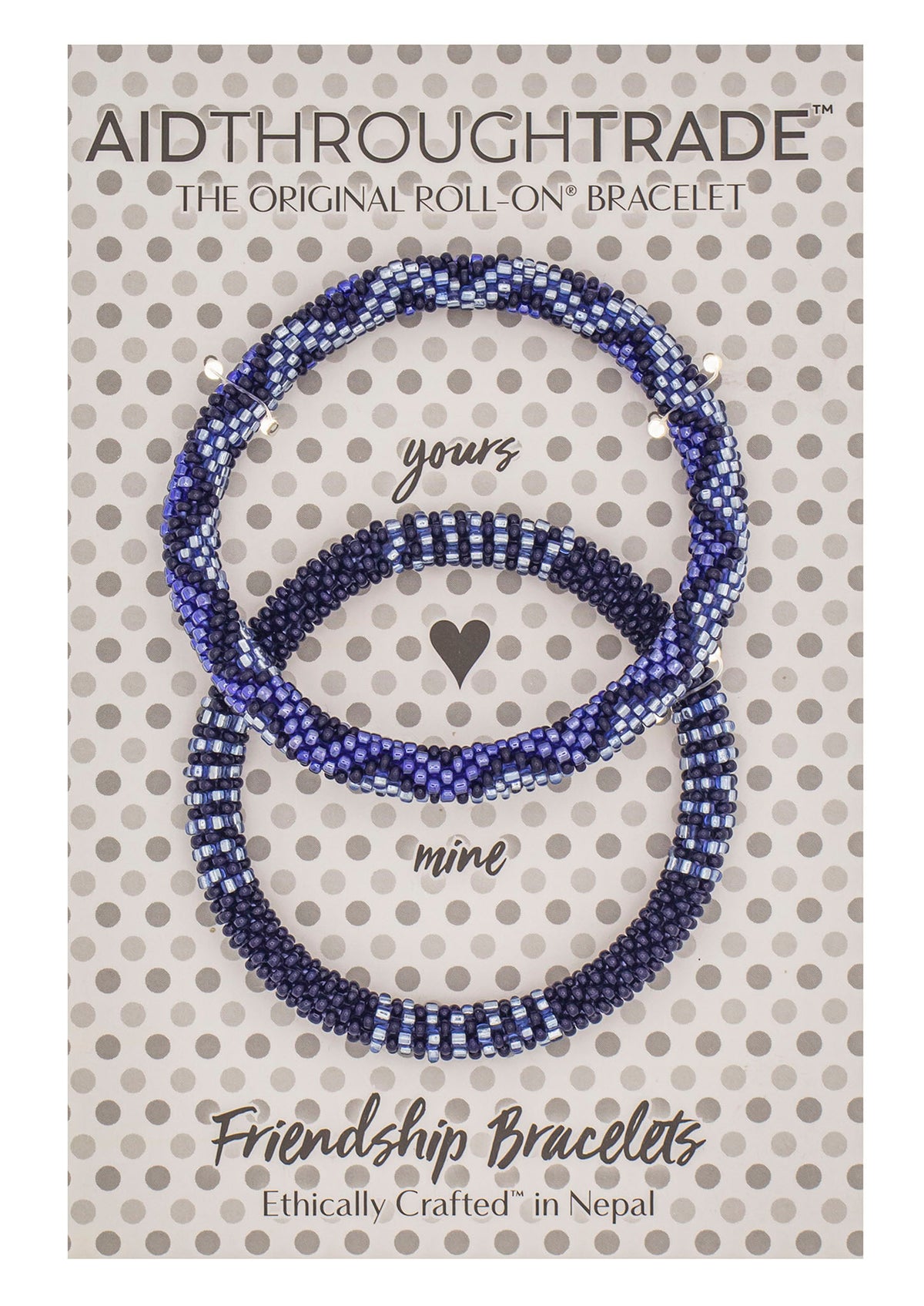 Roll-On® Friendship Bracelets Azul – Aid Through Trade - retail