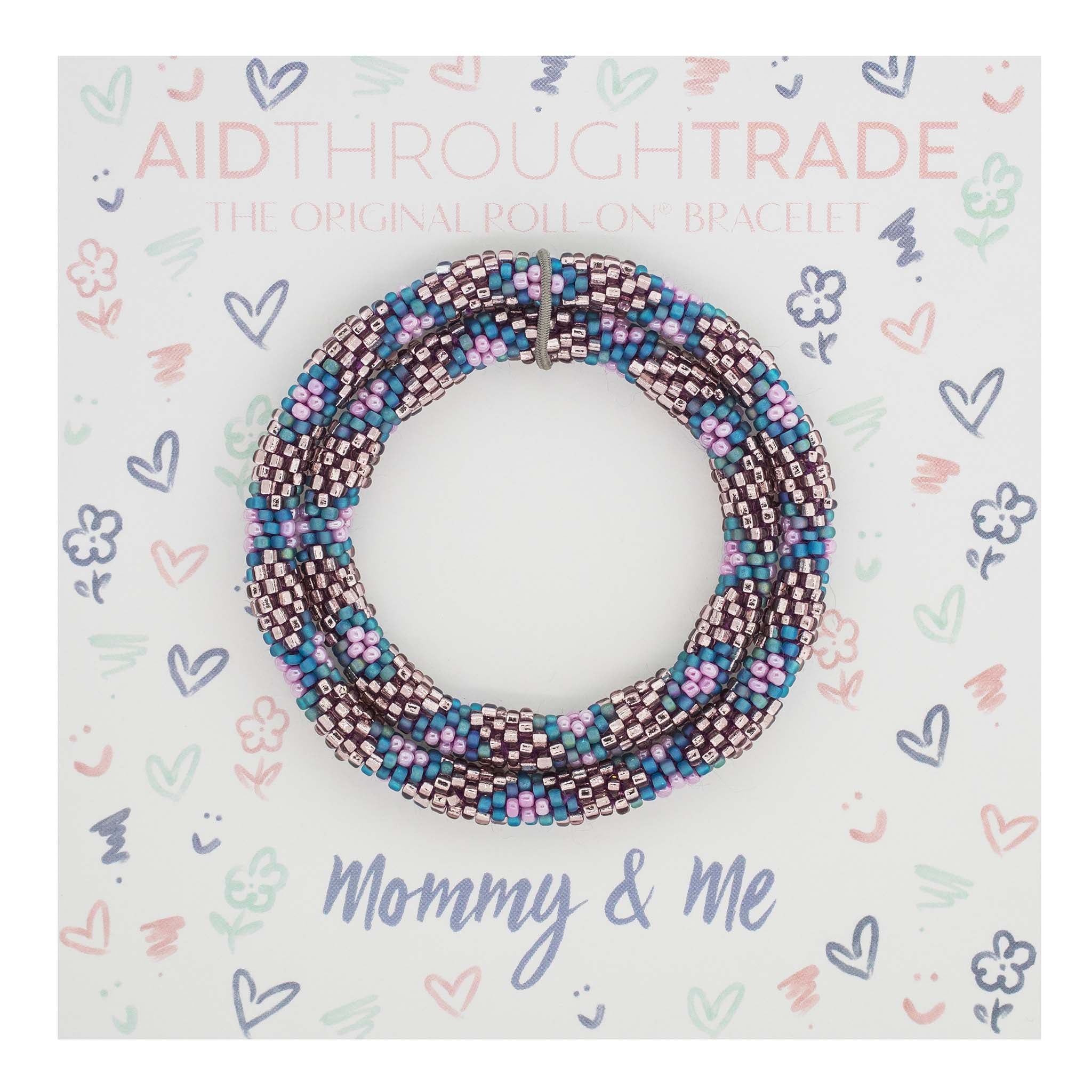 Mommy & Me Roll-On® Bracelets Mermaid – Aid Through Trade
